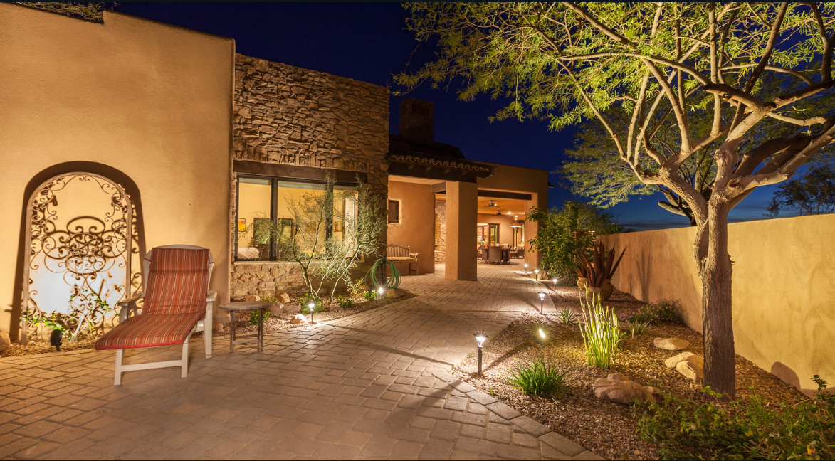 Custom Lighting Design and Installation - EcoScapes Lawn Care - (402 ...